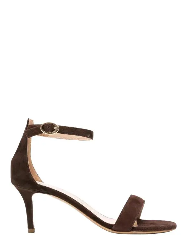 FABIO RUSCONI Buckle-strap Sandals - Brown
