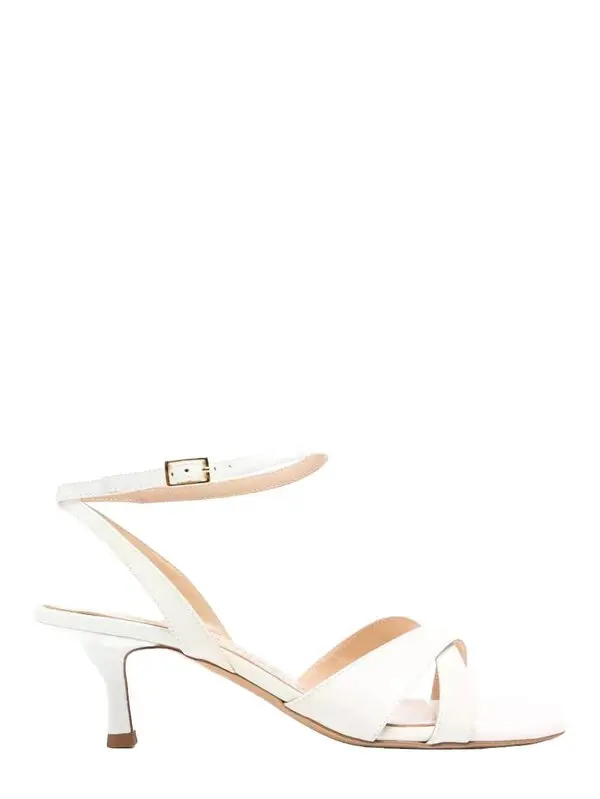 FABIO RUSCONI Criss-cross-strap Sandals - White