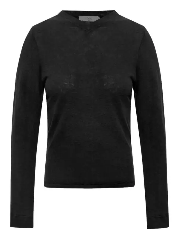 IRO PARIS Selhy Long-sleeved T-shirt - Black