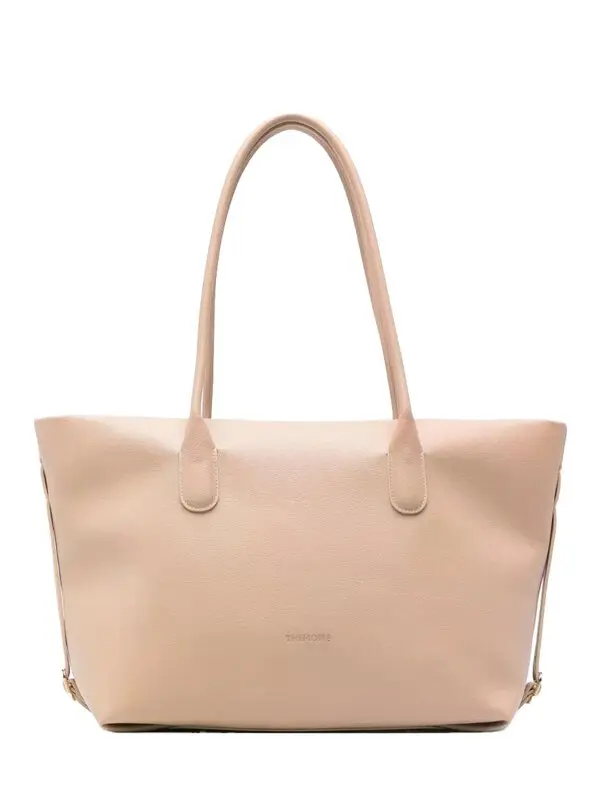 THEMOIRE Tallia Handle Tote Bag - Neutrals
