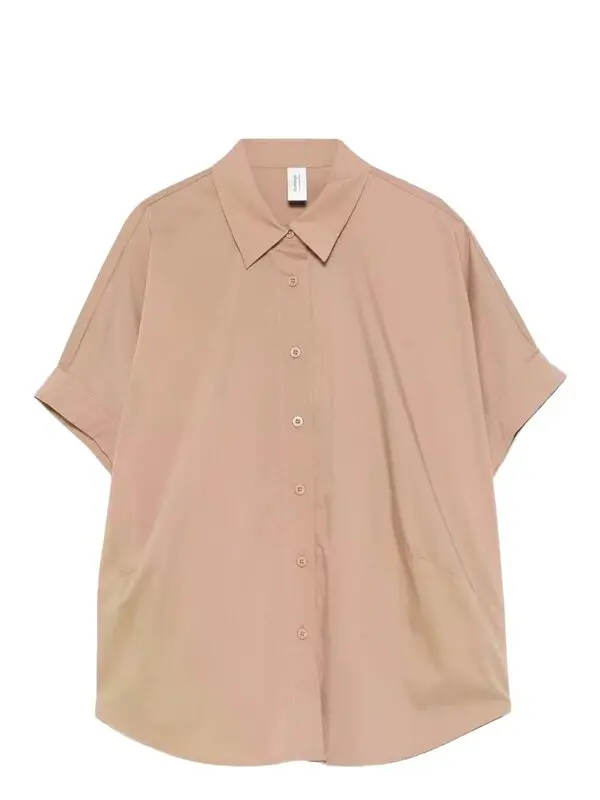 BOMBOOGIE Buttoned Shirt - Brown