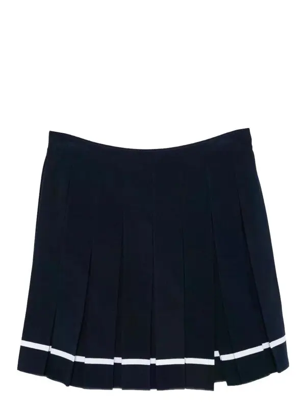Iceberg Pleated Mini Skirt - Blue