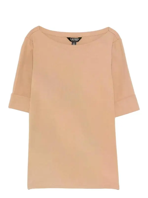 Ralph Lauren Cuffed T-shirt - Neutrals