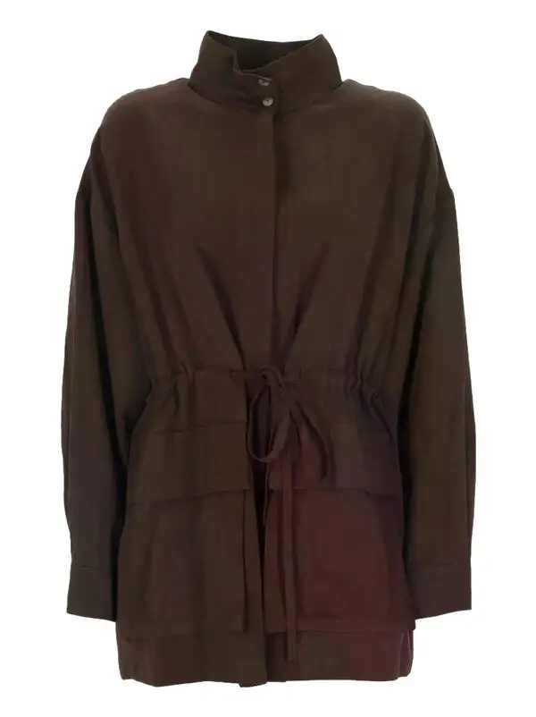 ELEH Drawstring Jacket - Brown