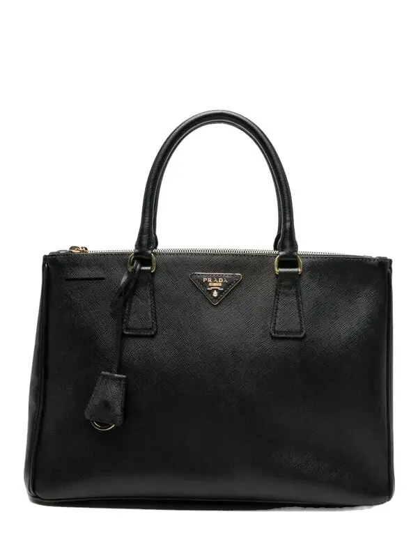 Prada 2010-2025 Galleria Medium Tote Bag - Black