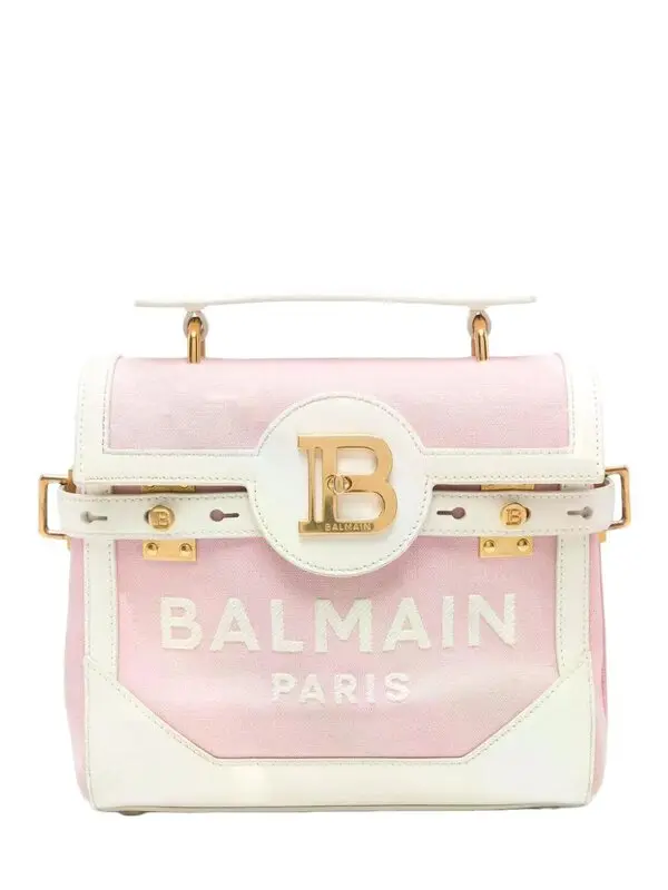 Balmain B-buzz 23 Canvas Tote - Pink