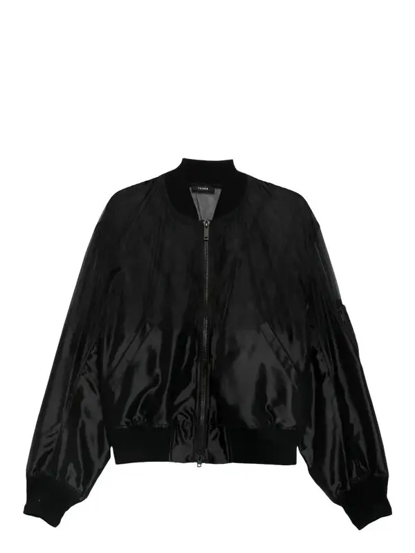 TAAKK Piping Zip Jacket - Black