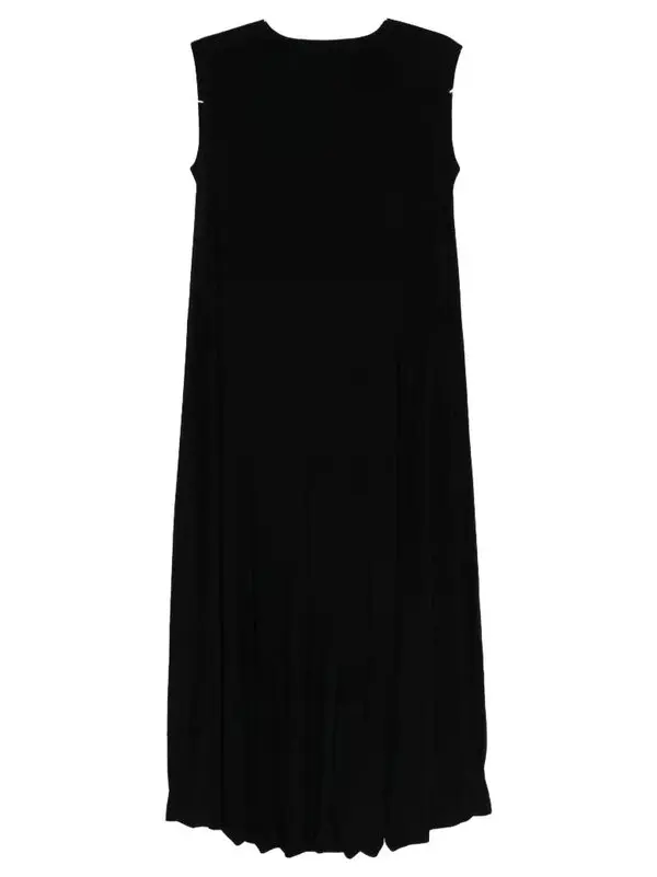 Norma Kamali Sleeveless Midi Dress - Black
