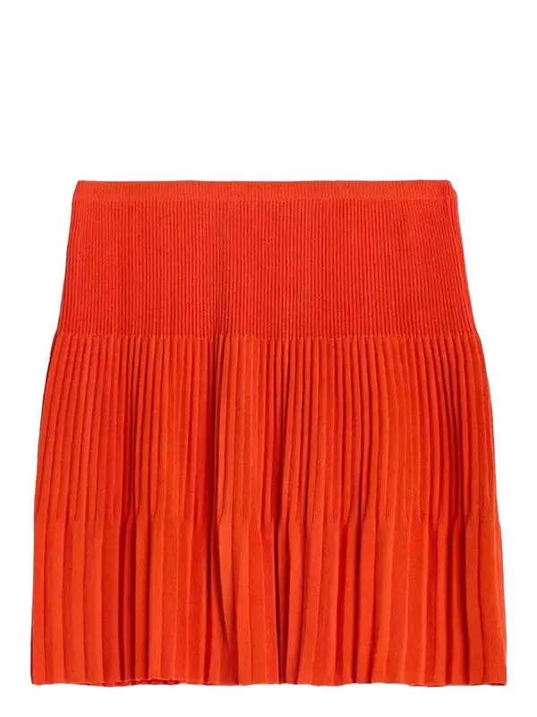MARGHERITA MACCAPANI Gerli Pleated Skirt - Orange