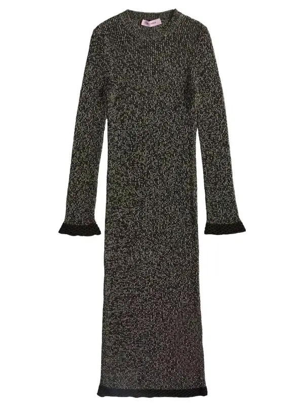 MARGHERITA MACCAPANI Sara Long Sleeve Dress - Black