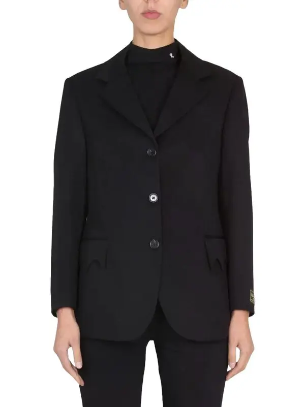 Raf Simons Single-breasted Blazer - Black