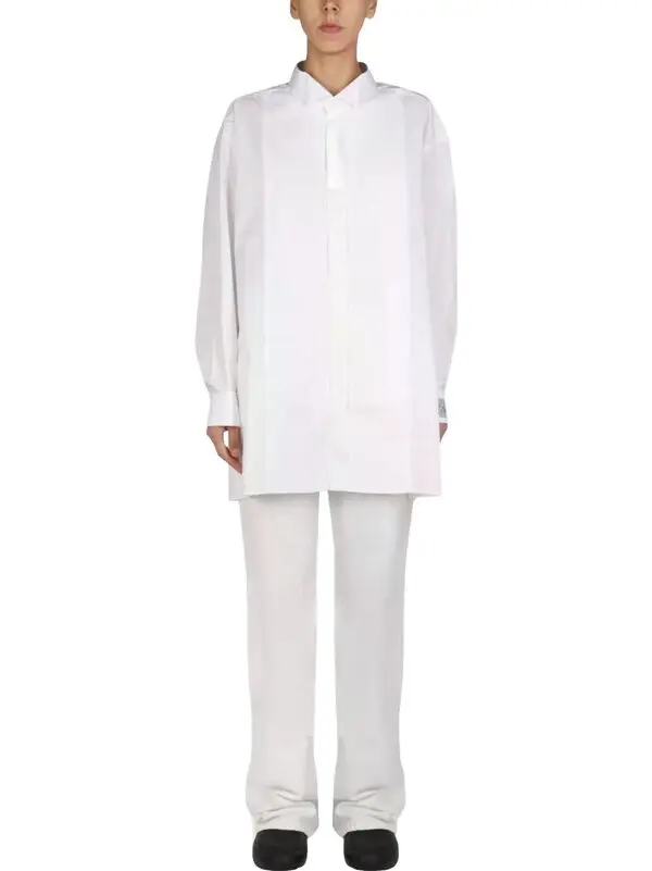 Raf Simons Logo Patch Shirt - White