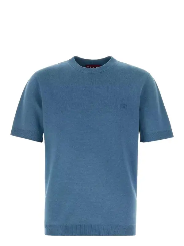 Gucci Embroidery T-shirt - Blue