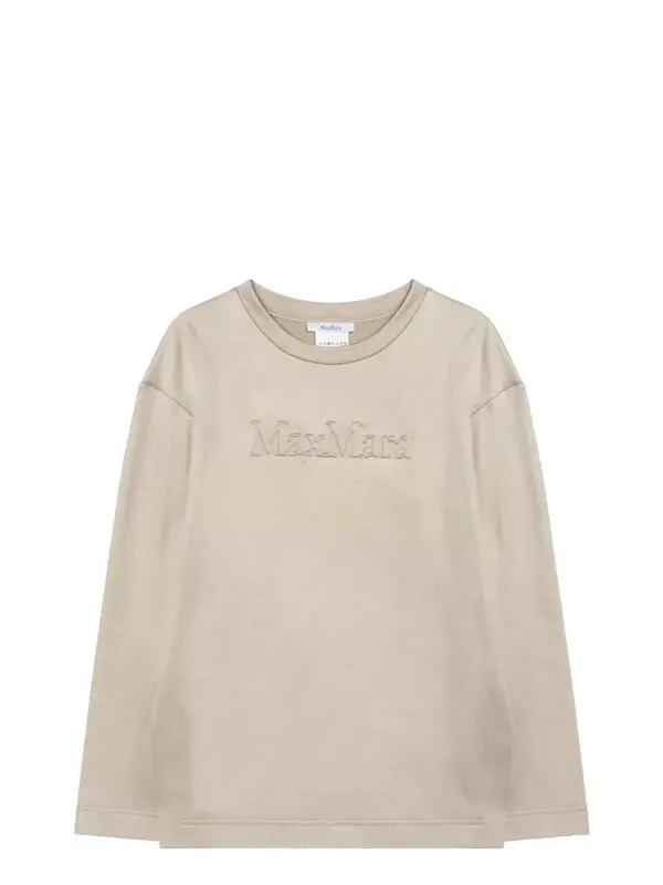 Max Mara Embossed Sweatshirt - Neutrals