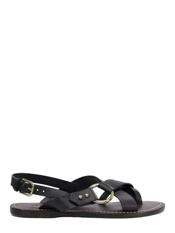 Soeur Florence Criss-cross Sandals - Black