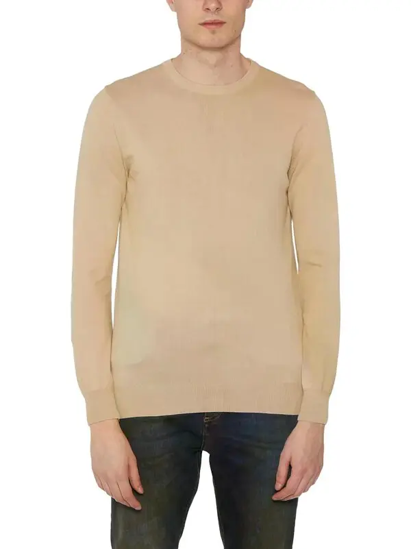 DANIELE ALESSANDRINI Crew-neck Sweater - Neutrals