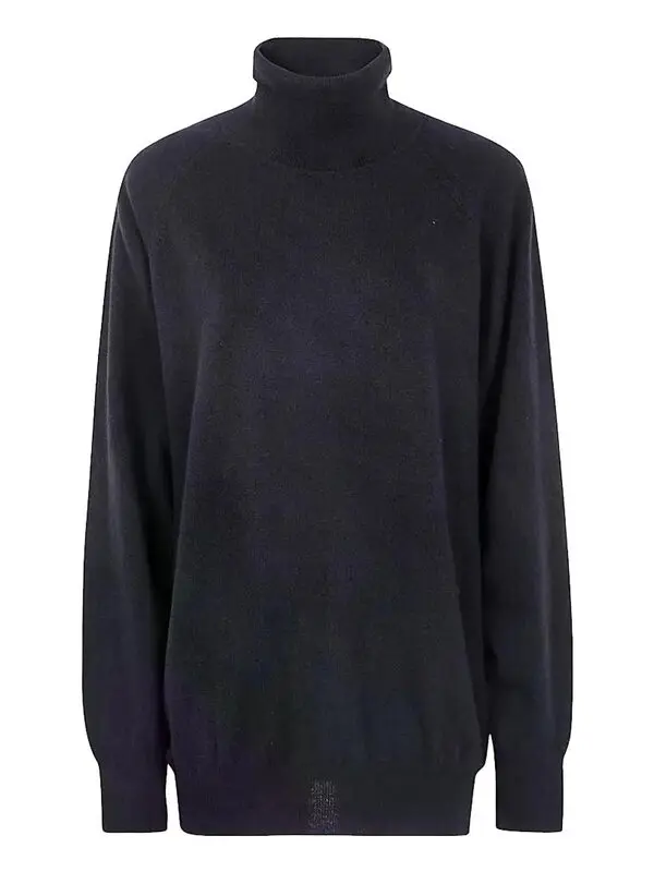 Khaite Percy Turtleneck Sweater - Black