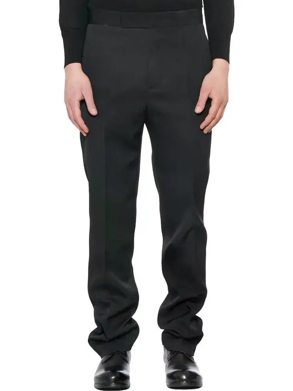 SAPIO Nº 9 Gabardine Trousers - Black