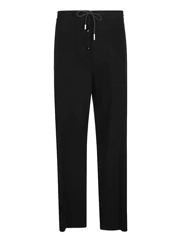 THE ROW Drawstring Track Pants - Black