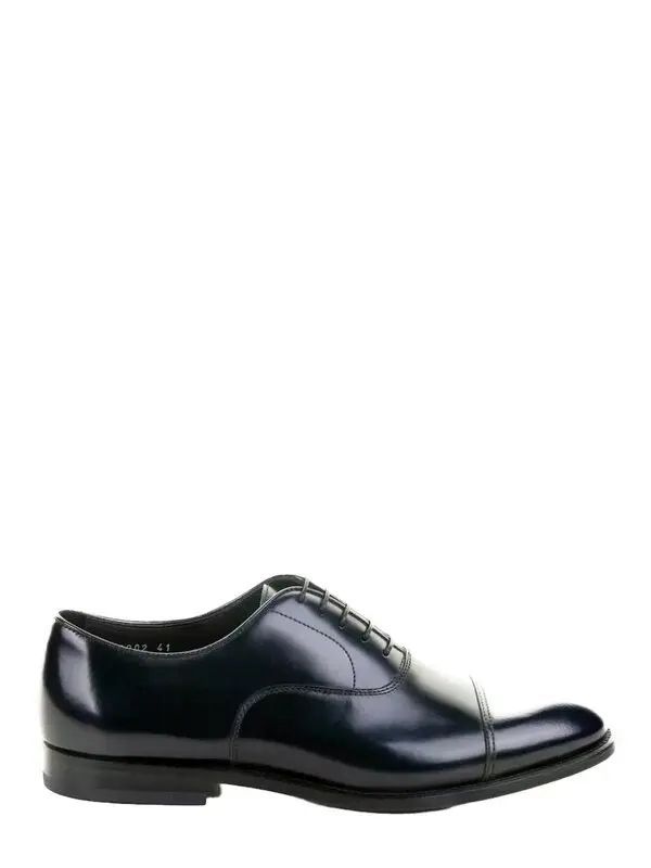 DOUCAL'S Leather Oxford Shoes - Blue