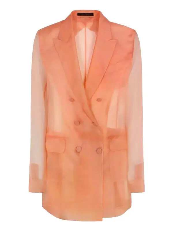 Max Mara Double-breasted Blazer - Pink
