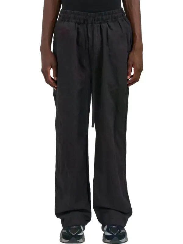 THOM KROM Wide Leg Trousers - Black