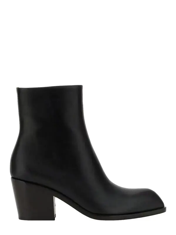 GIANVITO ROSSI Wednesday Leather Boots - Black