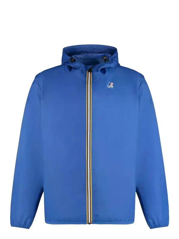 K-WAY Le Vrai Claude Hooded Jacket - Blue