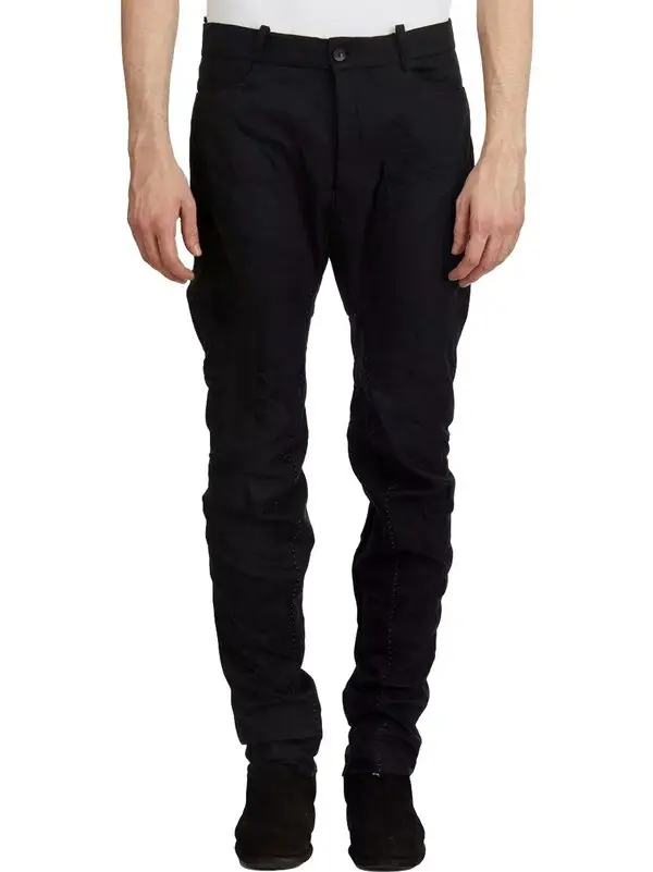 Masnada Cotton Trousers - Black