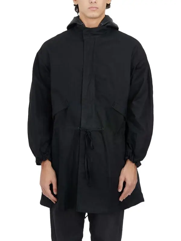 GIORGIO BRATO Hooded Parka - Black