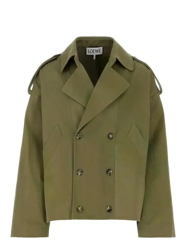 Loewe Double-breasted Jacket - Green