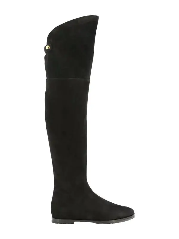 MAISON SKORPIOS Stefania Over-the-knee Boots - Black