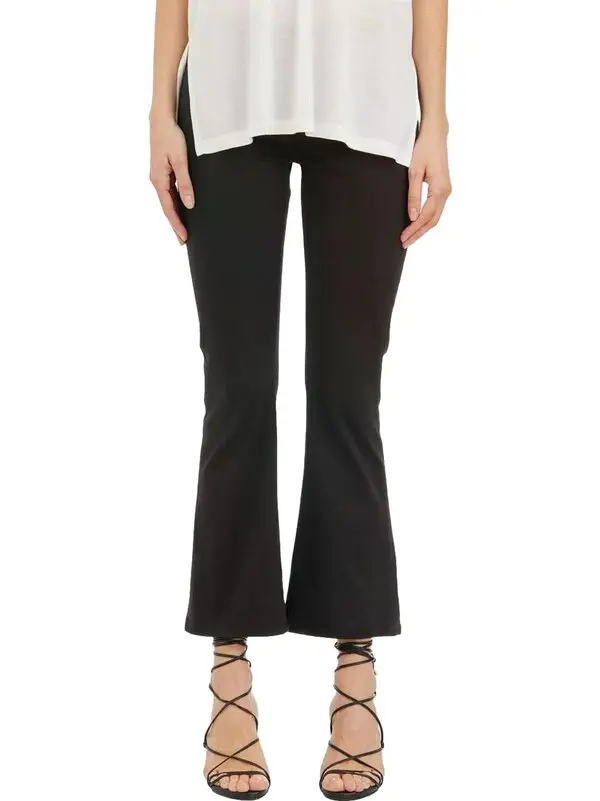 DONDUP Mandy Flared Trousers - Black