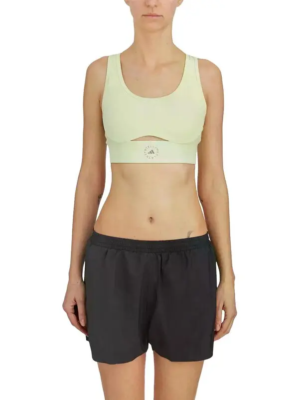 Adidas By Stella McCartney Cut-out Bra - Neutrals