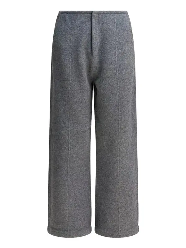 UMARMUNG Straight Trousers - Grey