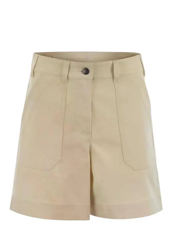 Moncler Belt-loops Shorts - Neutrals