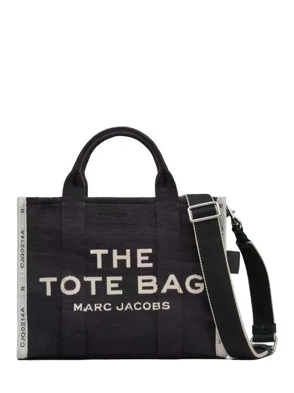 Marc Jacobs Logo-appliqué Tote - Black