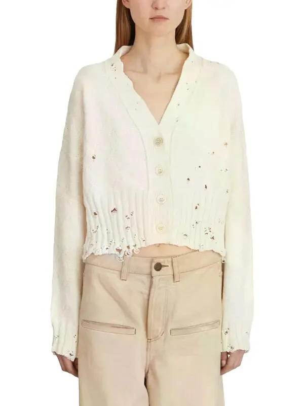 Marni Buttoned Cardigan - Neutrals