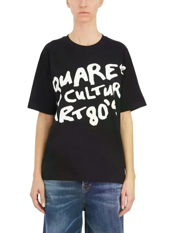 Dsquared2 Printed T-shirt - Black