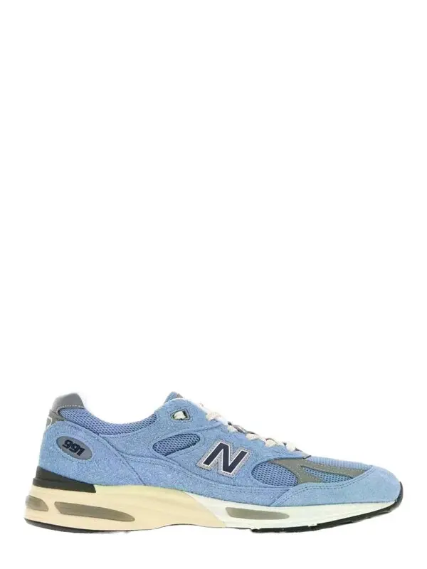 NEW BALANCE 991 Suede Sneakers - Blue