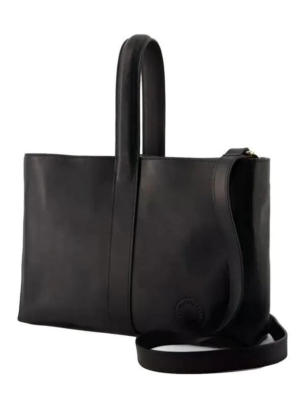 INES DE LA FRESSANGE PARIS Léonore Leather Tote Bag - Black