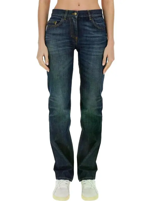 Palm Angels Straight-leg Jeans - Blue