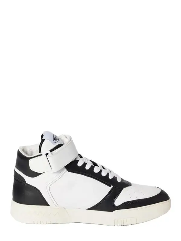 Missoni Logo-detail High-top Sneakers - White