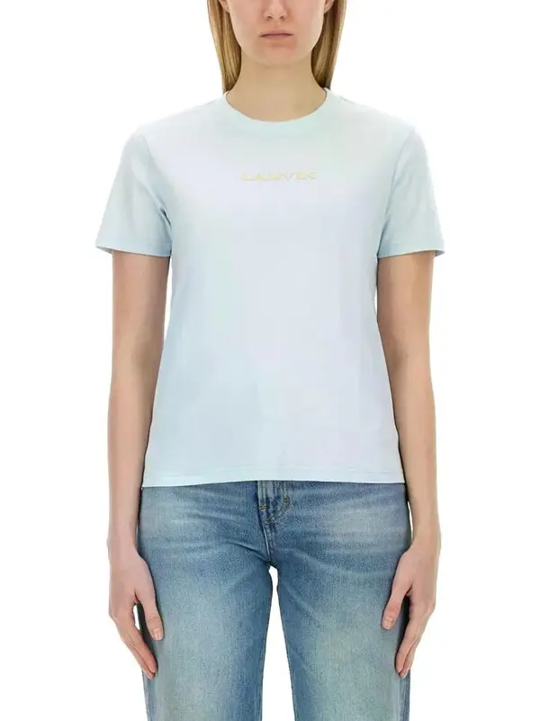 LANVIN Logo T-shirt - Blue