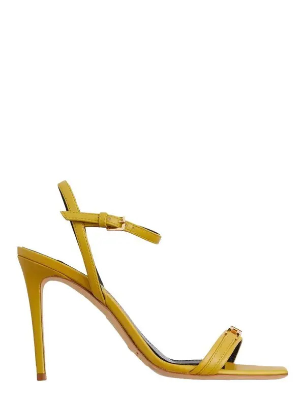 Elisabetta Franchi Buckle-strap Sandals - Yellow