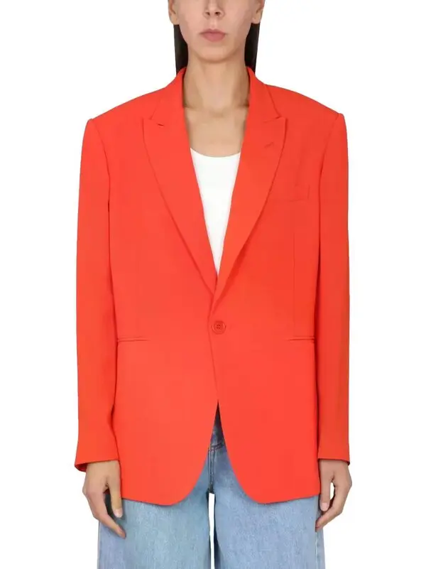 Aspesi Single-breasted Blazer - Orange
