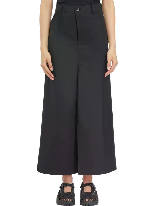 Junya Watanabe Asymmetric Trousers - Black