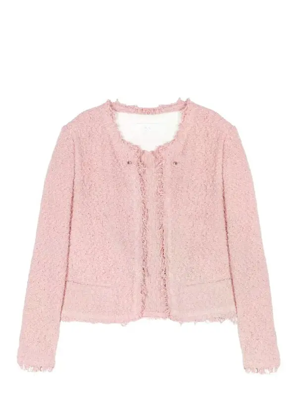 IRO PARIS Frayed Jacket - Pink