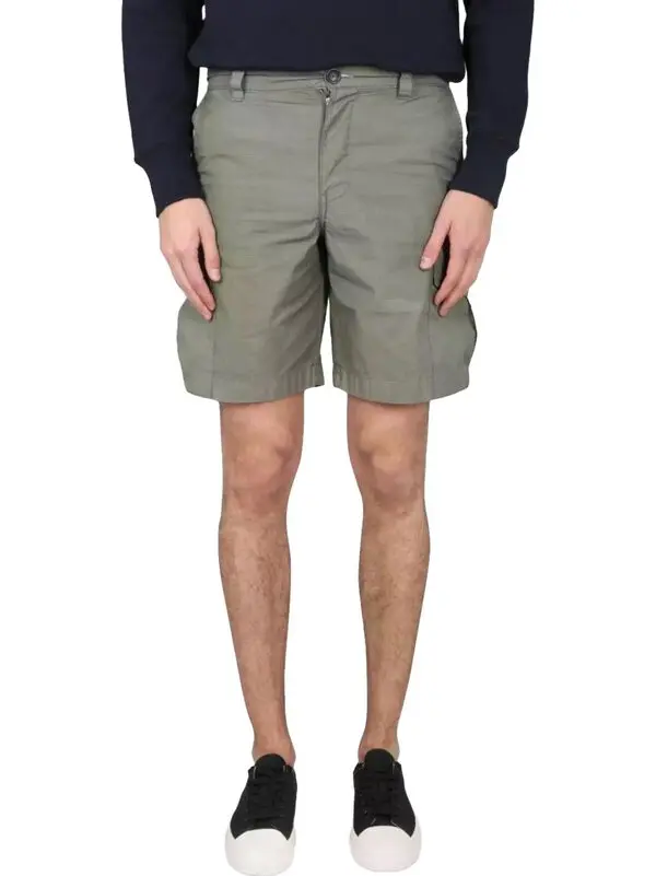 Paul Smith Cargo Bermuda Shorts - Green