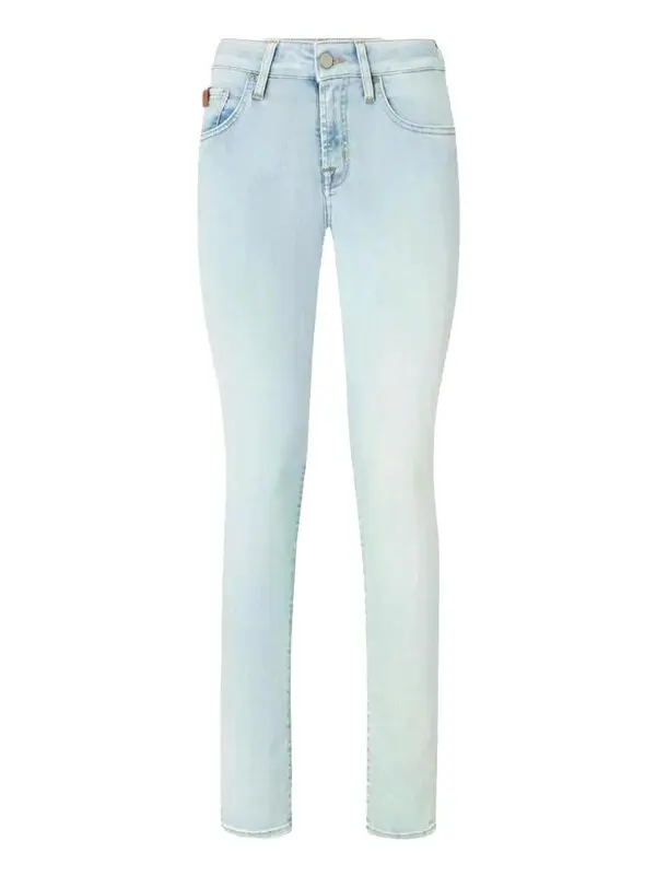 Jacob Cohen Logo-patch Skinny Jeans - Blue